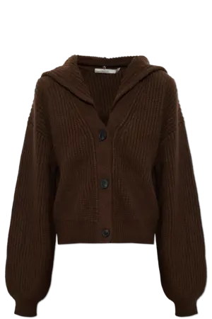 GESTUZ Wool Cardigan 'gzkamina - Brown