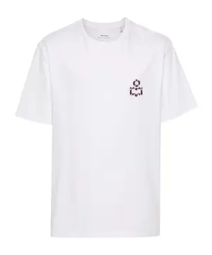Isabel Marant Étoile Hugo Logo-embroidered T-shirt