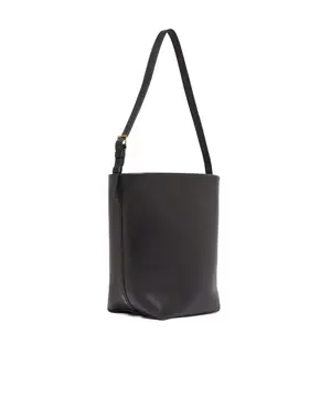 THE ROW Medium N/s Park Slim Shoulder Bag - Black