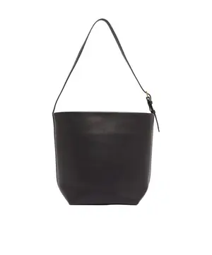 THE ROW Medium N/s Park Slim Shoulder Bag - Black