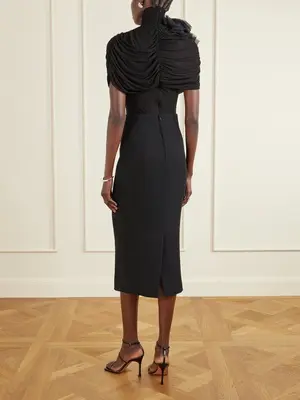 Magda Butrym Draped High-neck Bodysuit