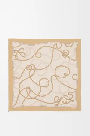 Loewe Scarf In Silk