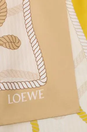 Loewe Scarf In Silk