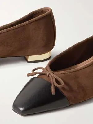 AQUAZZURA Square Toe Ballet Flats