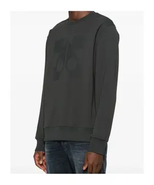Moose Knuckles Long-sleeved Sweatshirt With Graphic Pattern