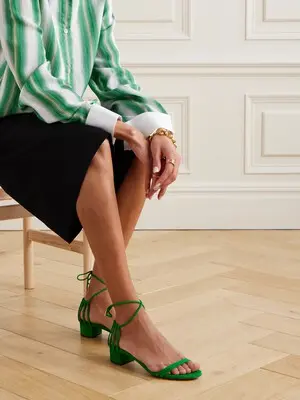 AQUAZZURA Open-toed High-heeled Sandals