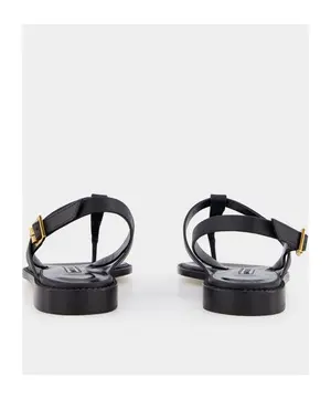 Manolo Blahnik Open-toed Flat Sandals