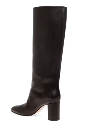 GIANVITO ROSSI Dana' Knee-high Block Heel Boots In Calf Leather
