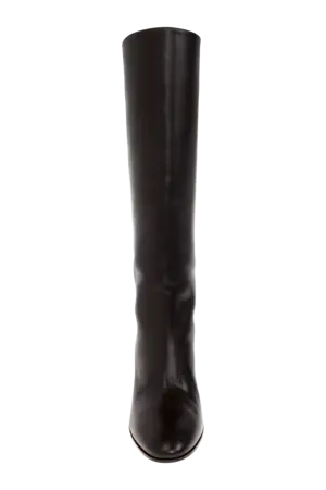 GIANVITO ROSSI Dana' Knee-high Block Heel Boots In Calf Leather