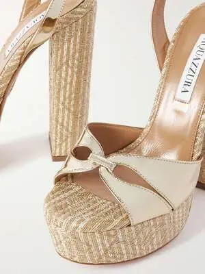 AQUAZZURA Open-toed High-heeled Sandals