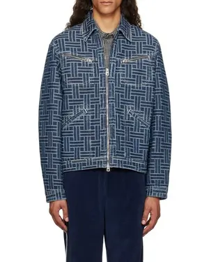 Kenzo Weave Trucker Denim Jacket