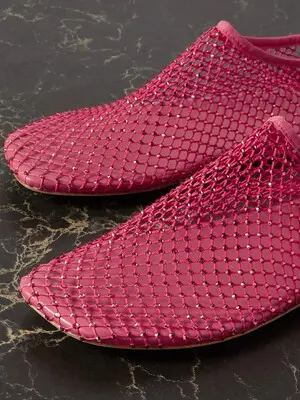 Christopher Esber Mesh Ballet Flats