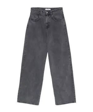 ICON DENIM LOS ANGELES Faded Wide-leg Jeans
