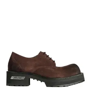 Balenciaga Venom Derby Shoes - Espresso