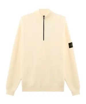 Stone Island Regular-fit Half-zip Jumper