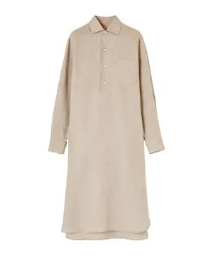 Loro Piana Long Sleeve Shirt Dress