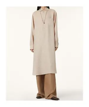 Loro Piana Long Sleeve Shirt Dress