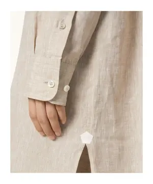 Loro Piana Long Sleeve Shirt Dress