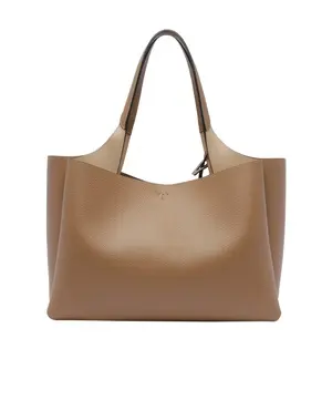 TOD'S T Timeless Logo Plaque Medium Tote Bag