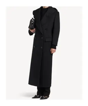 Balenciaga Maxi Hooded Coat