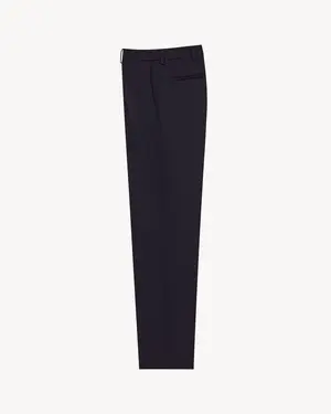 Saint Laurent Slim-fit Pants In Wool Gabardine