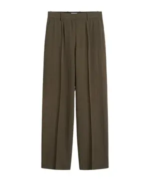 TOTEME Pinstripe Wide Trousers