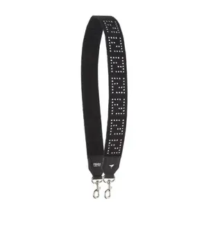 Fendi Fabric Shoulder Strap With Ff Motif And Micro-diamond Lenses