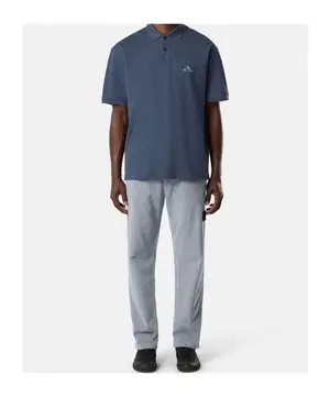 Stone Island Regular-fit Chino Trousers With Contrast Pocket