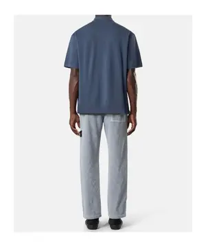 Stone Island Regular-fit Chino Trousers With Contrast Pocket