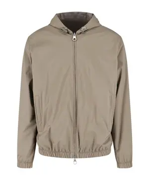 Loro Piana Reversible Jacket With Drawstring Hood