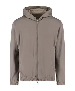 Loro Piana Reversible Jacket With Drawstring Hood