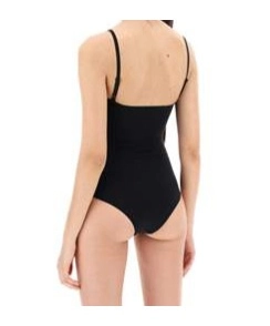 Christopher Esber Square Neck Cut-out Swimsuit