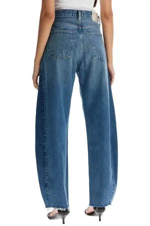 AGOLDE Luna Pieced Curve Jeans - Blue