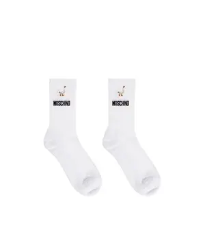 Moschino Logo Socks