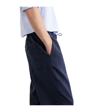 Dries Van Noten Straight-leg Drawstring Trousers - Blue