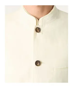 Loro Piana Long Sleeve Stand Collar Jacket