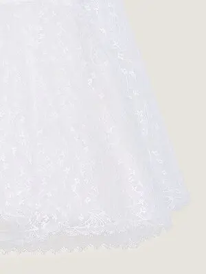 Givenchy Bustier Cape Back Dress In Lace