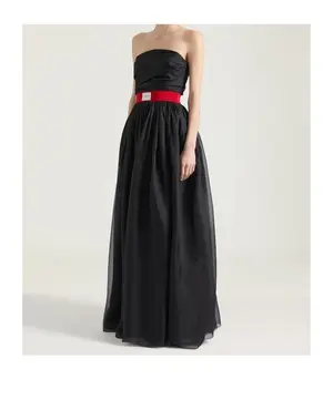 Givenchy Bustier Evening Dress In Organza
