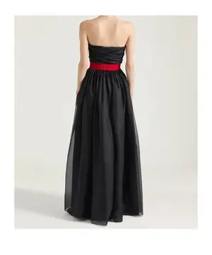 Givenchy Bustier Evening Dress In Organza