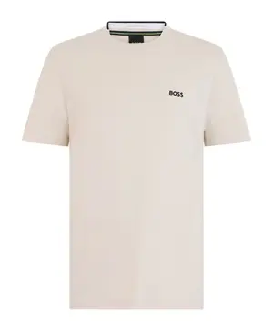 Hugo Boss Logo Crew-neck T-shirt - White