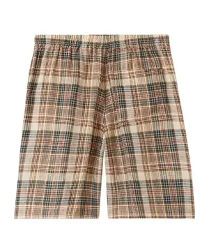 Loro Piana Orlando Plaid Bermuda Shorts