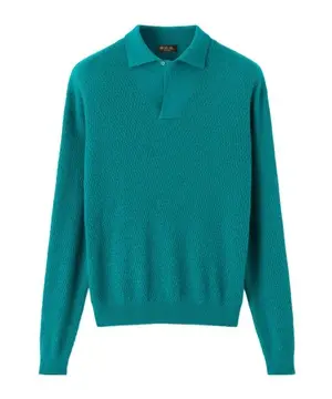 Loro Piana Kudle Polo Sweater