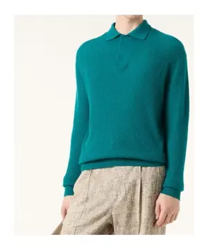 Loro Piana Kudle Polo Sweater