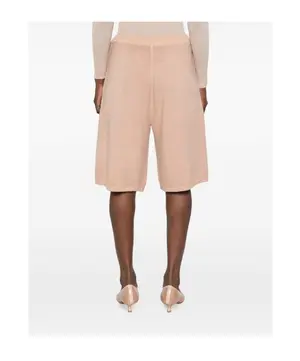 DIESEL® Knitted Knee-length Shorts With Elastic Waist