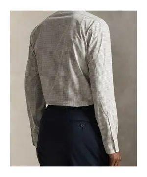 Polo Ralph Lauren Custom Fit Gingham Stretch Poplin Shirt