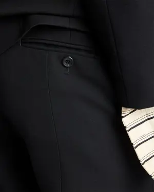 Prada Straight-leg Tailored Wool Trousers