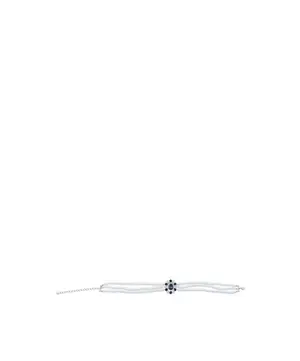SELF-PORTRAIT Double-stranded Pearl And Crystal Choker