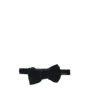 TOM FORD Velvet Bow Tie - Black