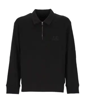 C.P. COMPANY Long-sleeved Polo Shirt
