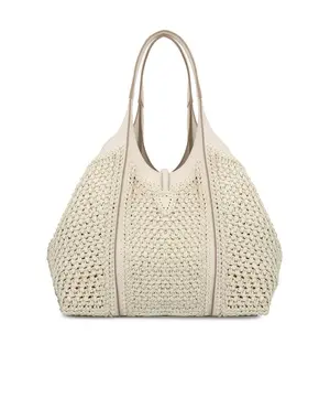 TOD'S Timeless Woven Tote Bag
